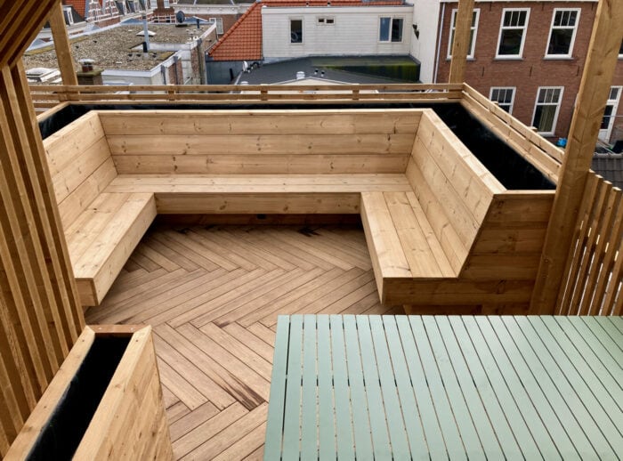 Dakterras Scheveningen : Het Lange Vierkant